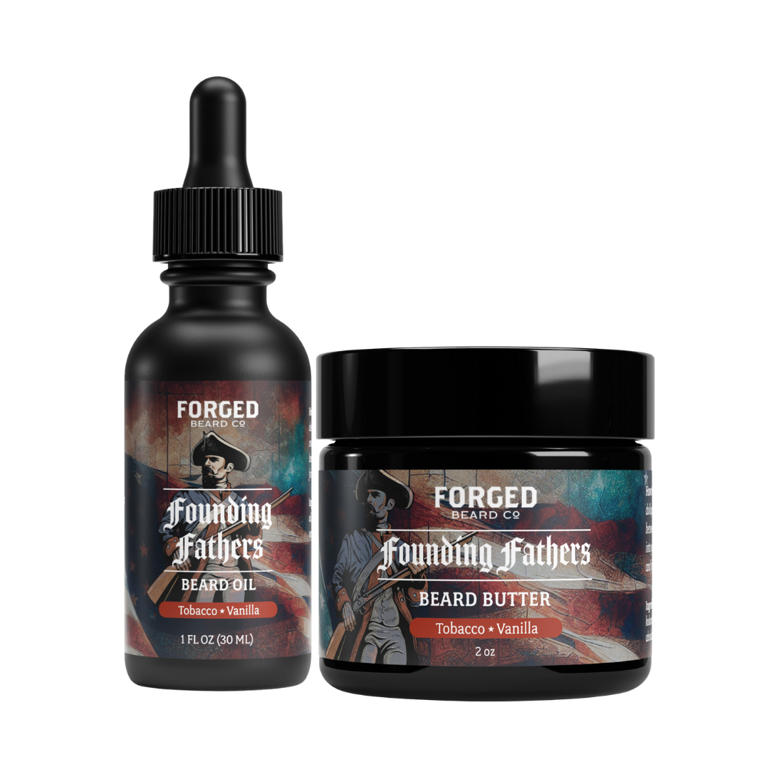 Founding Fathers | Beard Oil & Butter - Tobacco & Vanilla – Forged ...